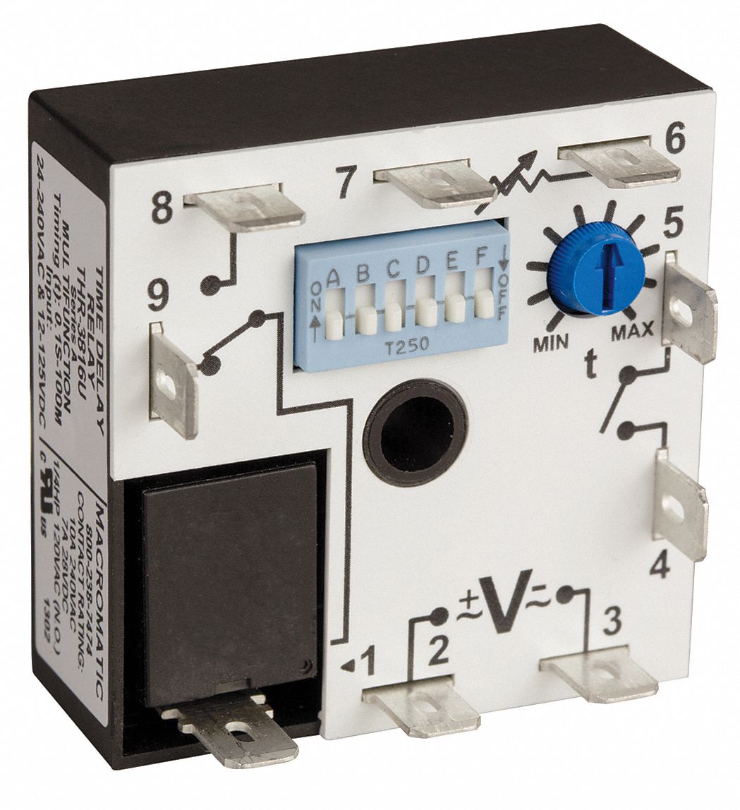 MACROMATIC Multi-Function Encapsulated Timing Relay: Multi-Function ...