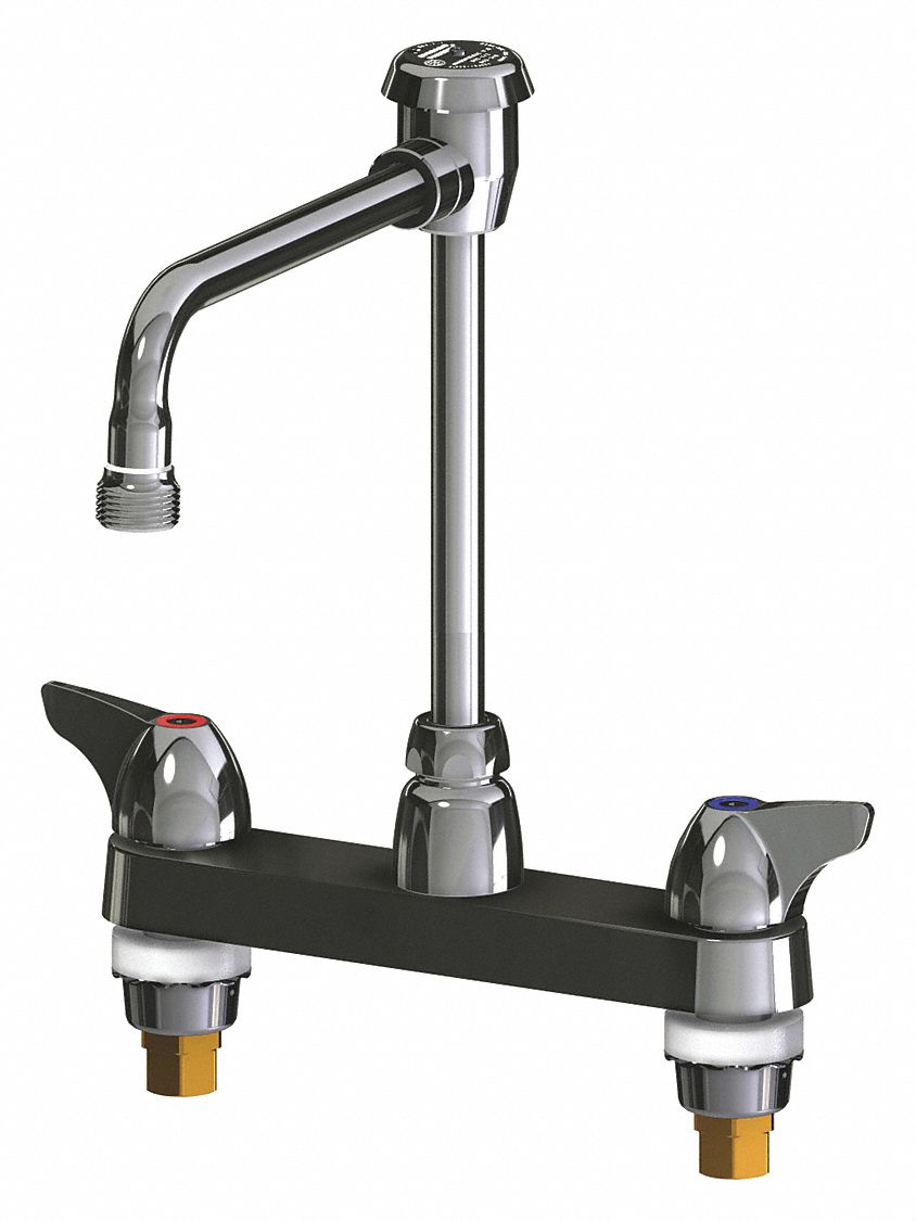 12 Gpm Flow Rate Hot And Cold Water Sink Faucet 21fc461100 Gn8bvbe2 2cp Grainger