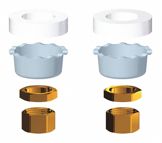 CHICAGO FAUCETS, Chicago Faucets, Brass/Plastic/Steel, Pre-Pack Bag ...