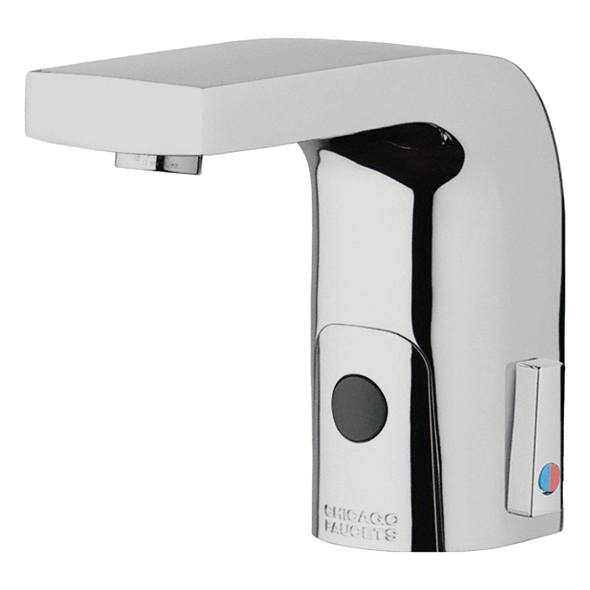 CHICAGO FAUCETS, HyTronic Edge, Cast Brass, Bathroom Sensor Faucet ...