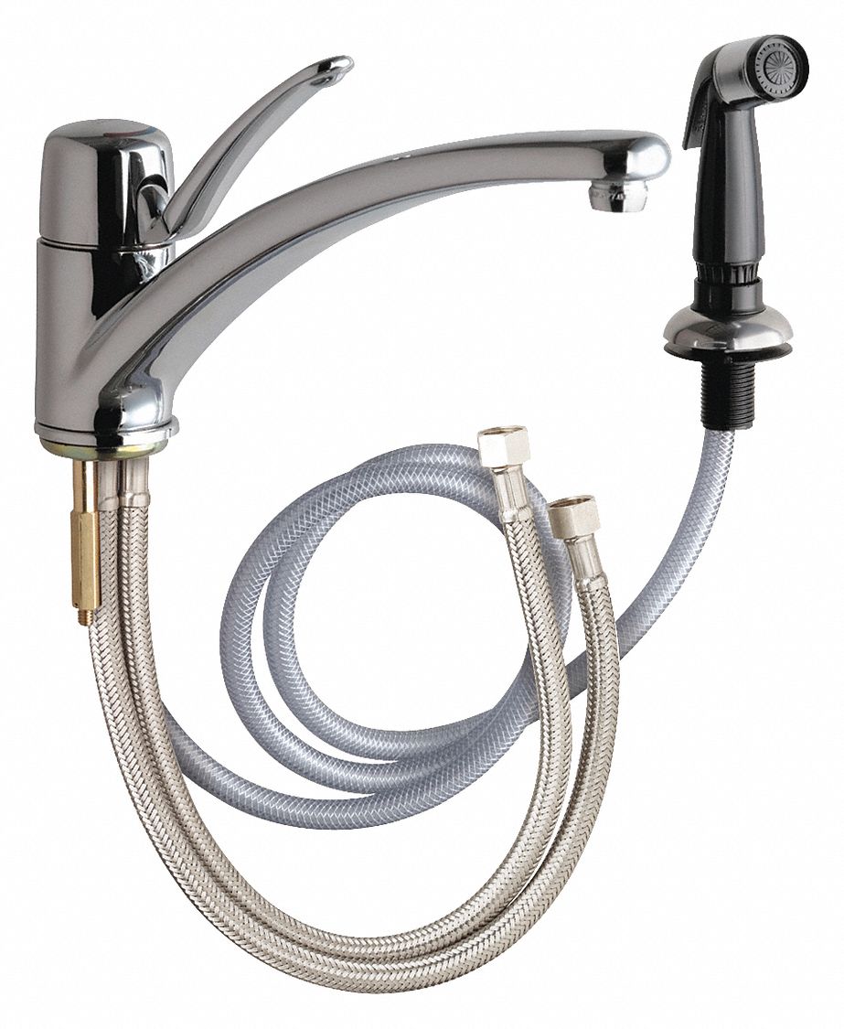 2.2 gpm Flow Rate, Single Lever Kitchen Faucet - 21FJ60|2301-ABCP ...