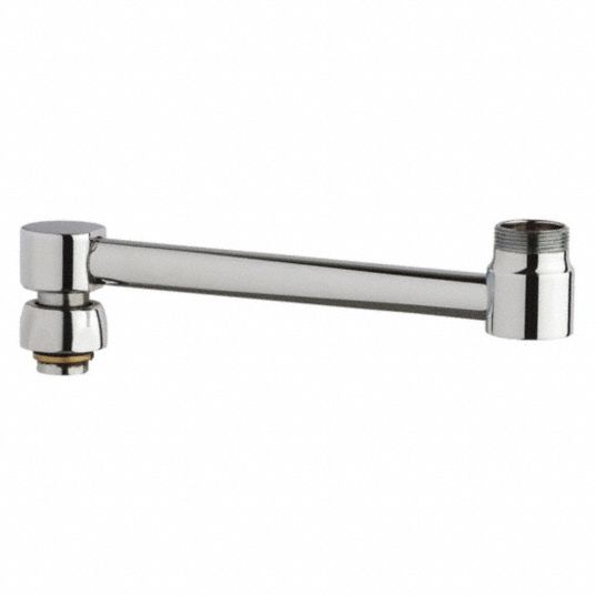CHICAGO FAUCETS, Manual Faucets, Spout Extension, Double-Jointed Swing ...