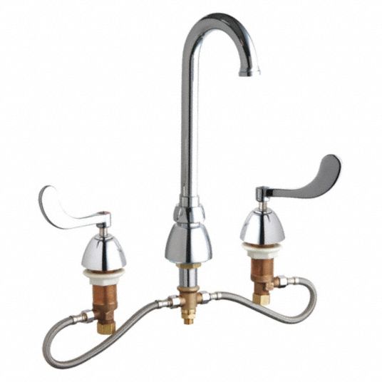 CHICAGO FAUCETS Concealed Kitchen Sink Faucet - 21GA49|786 ...