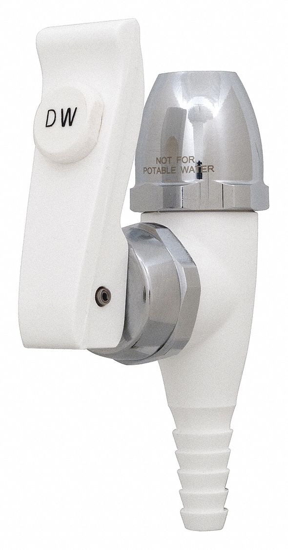 CHICAGO FAUCETS, Laboratory Serrated Nozzle With Valve - 21GD45|839 ...