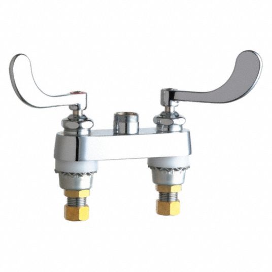 CHICAGO FAUCETS, 12 gpm Flow Rate, Bar/Pantry Faucet - 21GE40|895 ...
