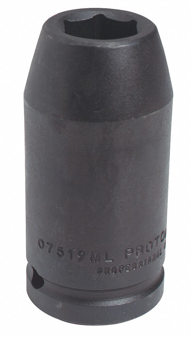 PROTO, 3/4 in Drive Size, Metric, Impact Socket - 21GT67|J07546MT ...