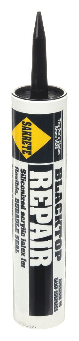 SAKRETE, 10 oz Container Size, Blacktop Crack Filler - 21HC48|120040 ...