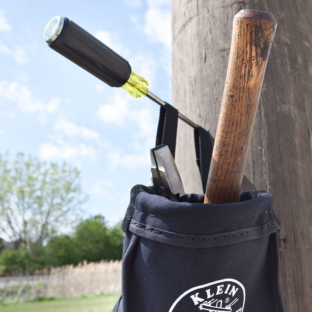 KLEIN TOOLS Demolition Slotted Screwdriver: 1/4 in Tip Size, 9 in ...