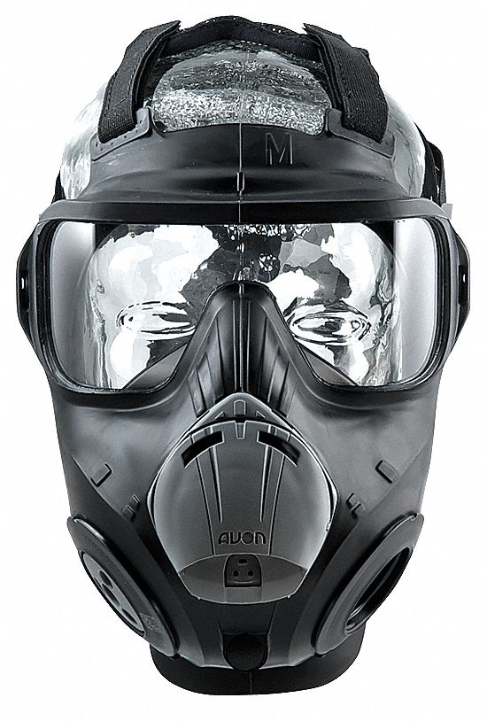 AVON PROTECTION SYSTEMS, PC50, Polyurethane, Gas Mask - 21LP10|70501 ...