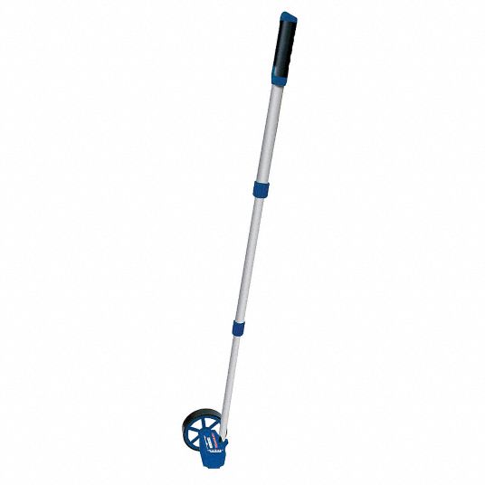 Mechanical Measuring Wheel, Indoor, Outdoor, 1 ft Cir. Single Wheel, 4 ...