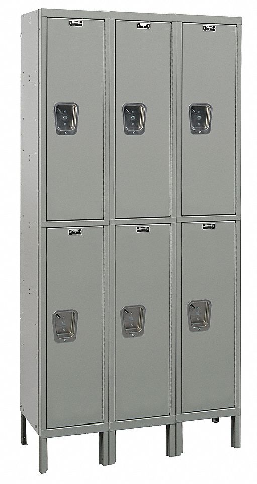 HALLOWELL MFQ LOCKER 2TIER 3WIDE KD - Box and Wardrobe Lockers ...