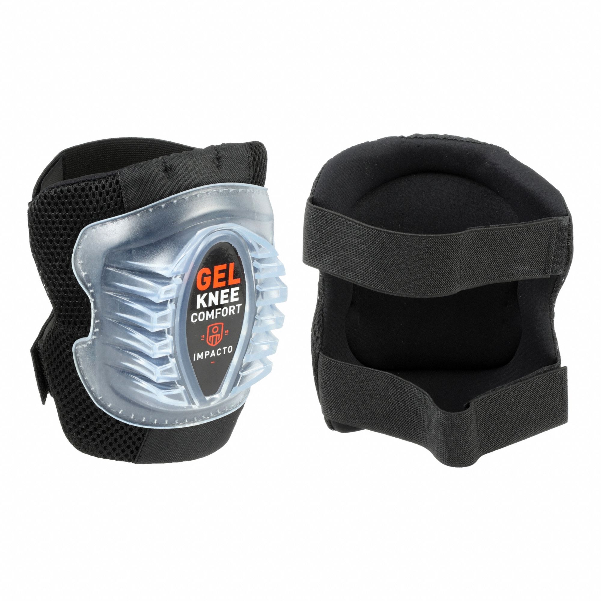 IMPACTO, Universal, 2 Straps, Knee Pad - 21NN31|864-00 - Grainger