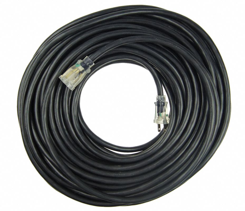 POWER FIRST Cable de Extensión para Exteriores 100 pies , 1 salida ...