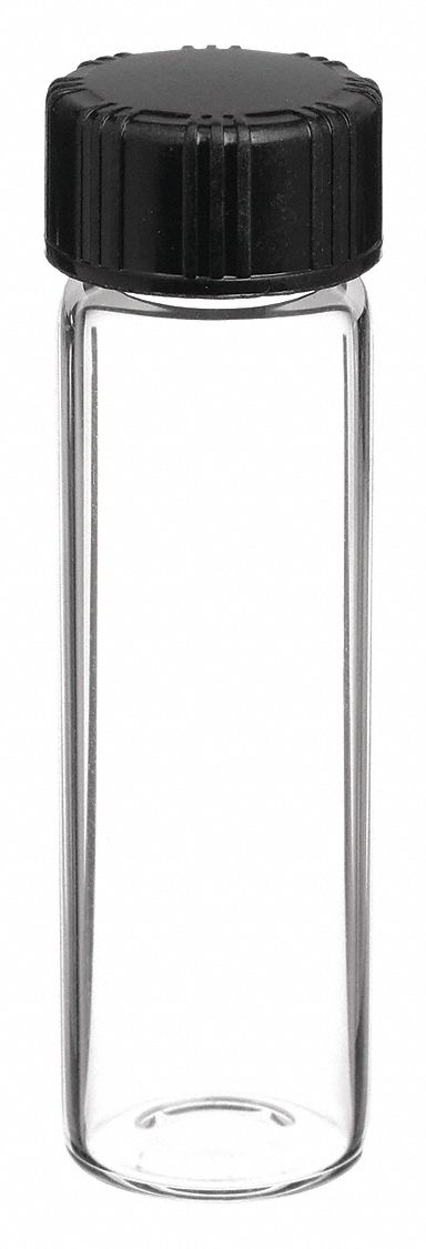 Borosilicate Glass, 20 mL Capacity - mL, Scintillation Vial with Cap ...