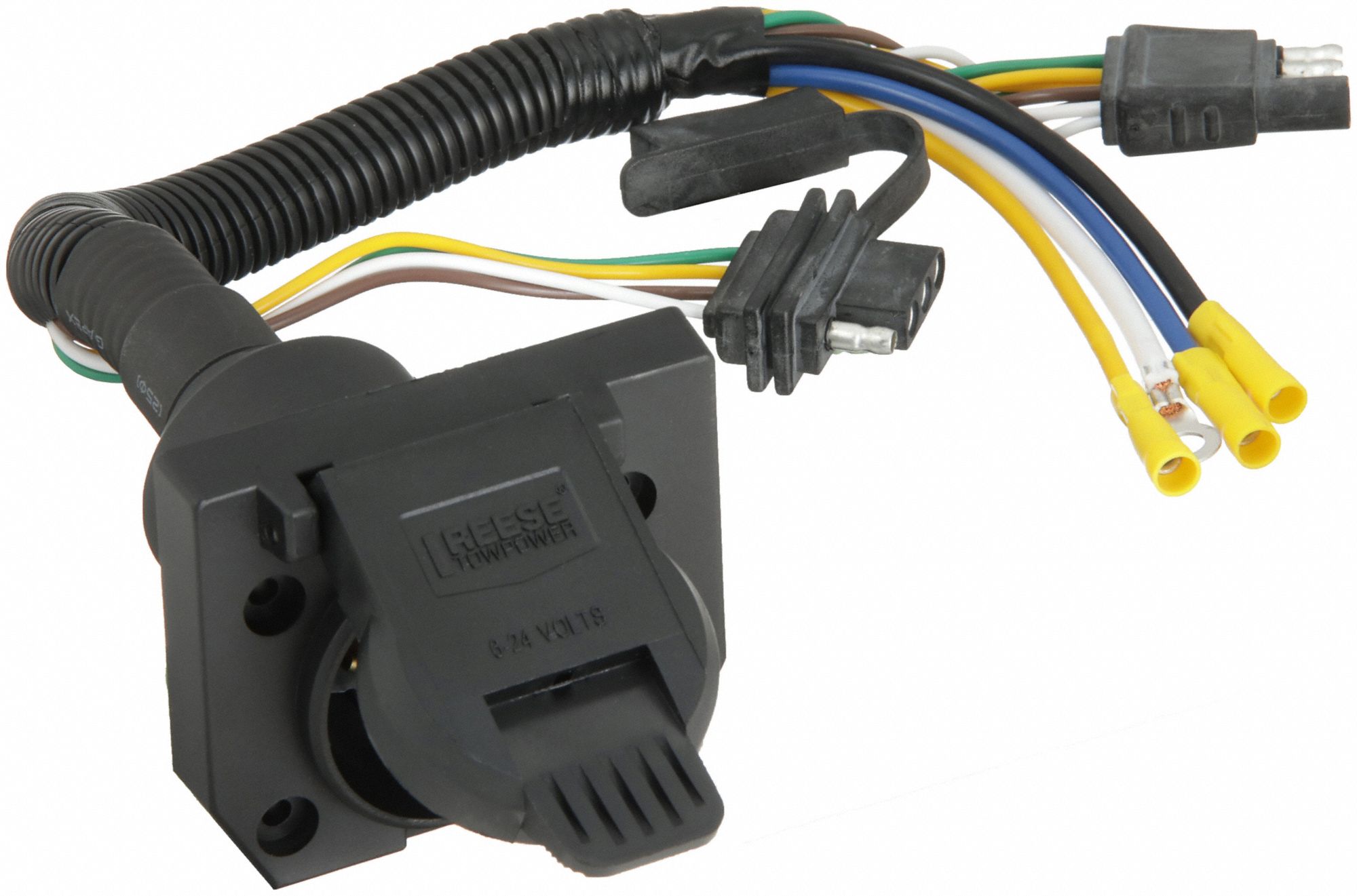 REESE Adaptador para Camión,Puerto Doble - 21T093 | 85343 - Grainger México