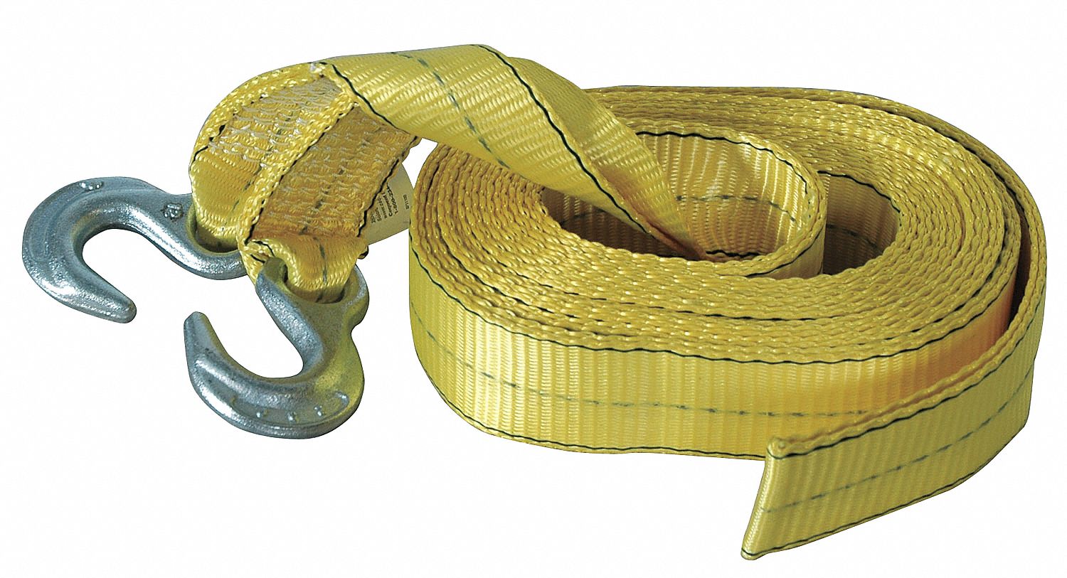 HIGHLAND Reflective Tow Strap, 2 Inx30 ft., Yellow - 21T106|1018100 ...
