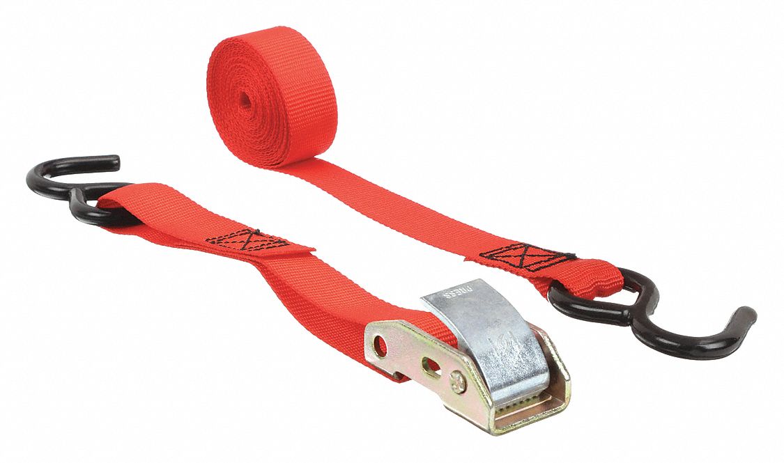 S-Hook, 300 lb WLL, Tie Down Strap - 21T107|1033300 - Grainger