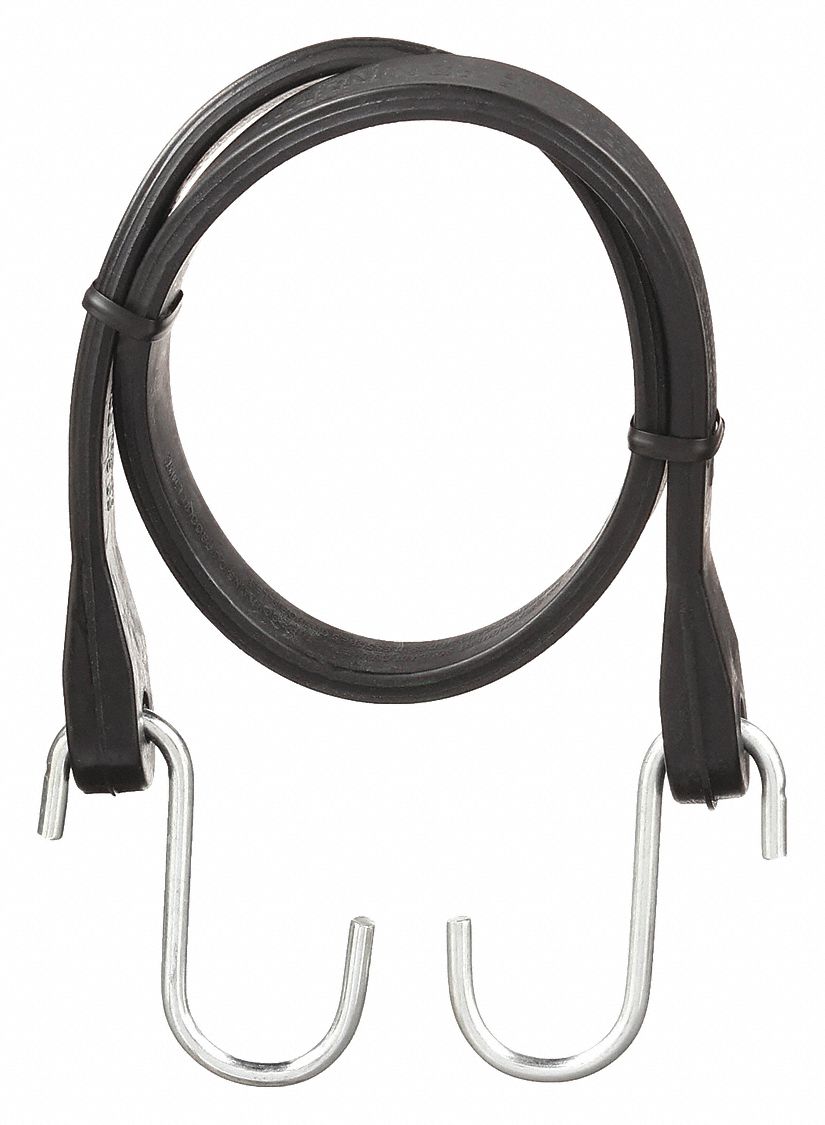 S-Hook, 2 1/2 in Hook Lg, Bungee Strap - 21T141|1886500 - Grainger