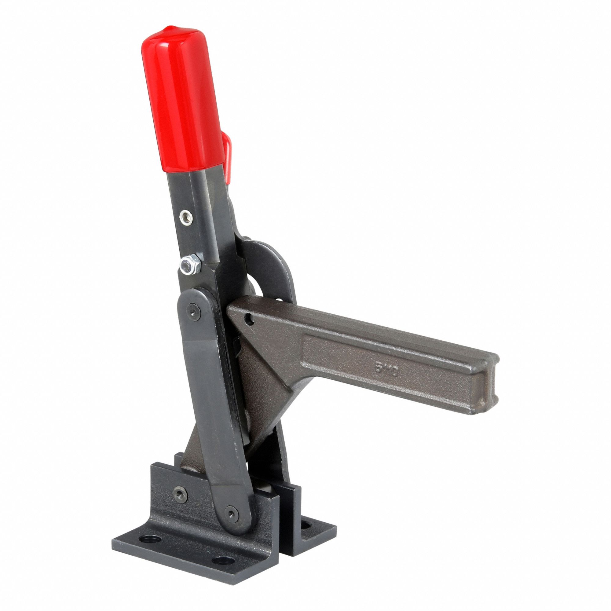 DE-STA-CO, Locking Vertical Handle, Flange Base Mounting, Vertical Hold ...