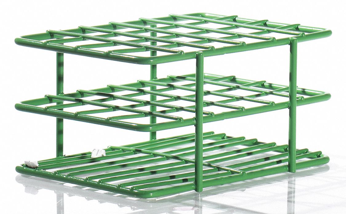 3 5/8 in Overall Wd, 2 1/2 in Overall Ht, Tube Rack - 21TP97|F18788 ...
