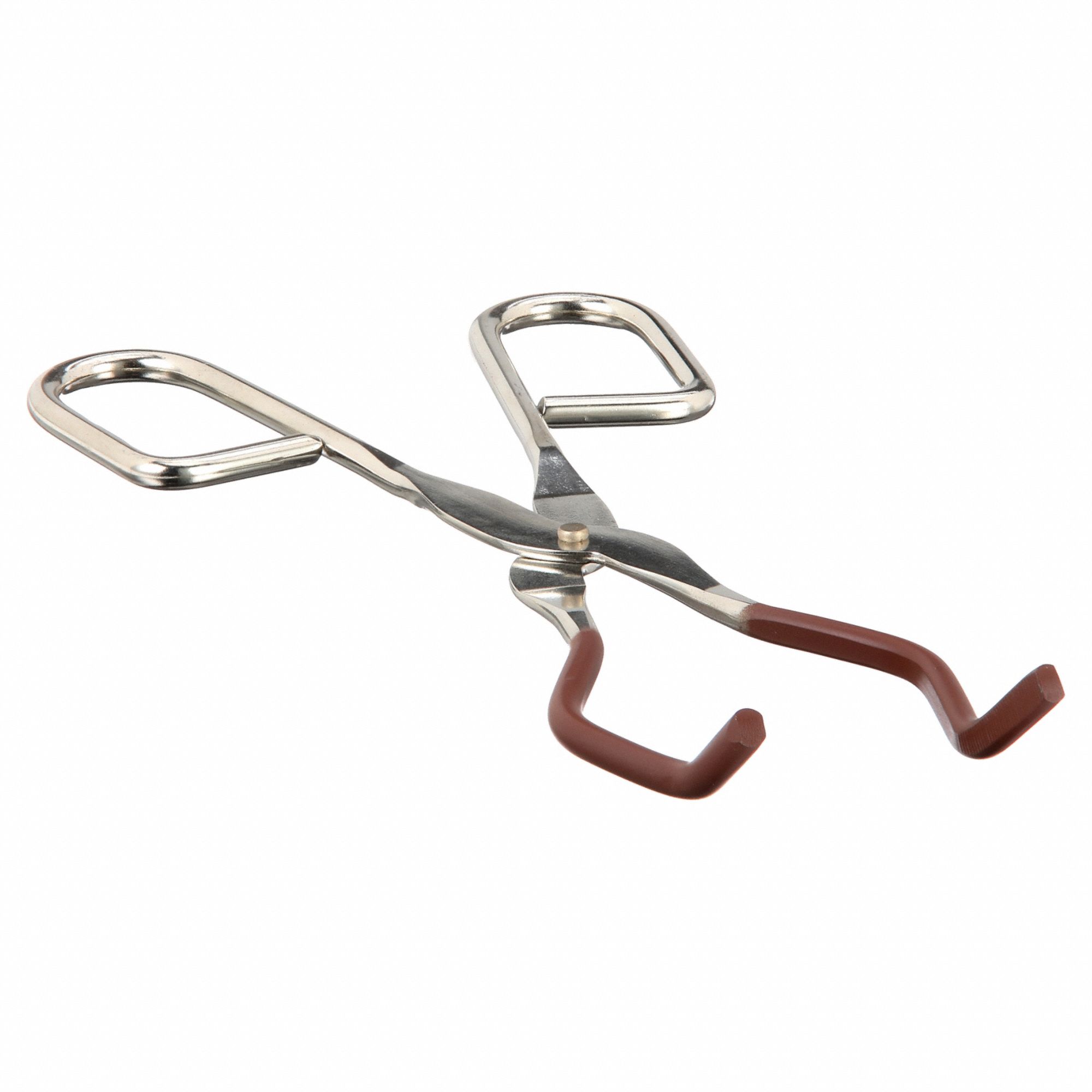 9 in Overall Lg, Stainless Steel, Crucible Tongs - 21TR52|H37945-0000 ...