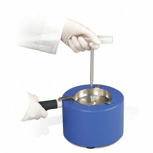 Stainless Steel, 114 mm Mortar Ht - Metric, Liquid Nitrogen Cooled Mini ...