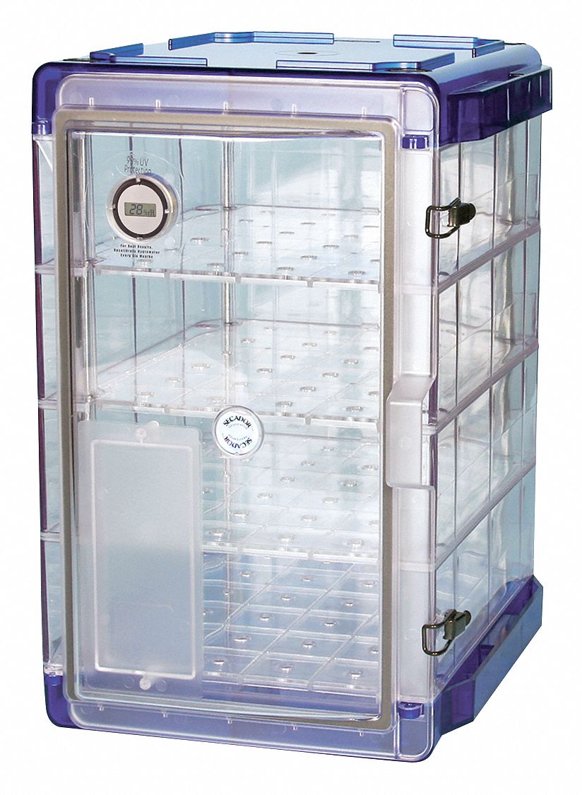 Non-Vacuum, Rectangular, Cabinet Desiccator - 21TT98|F42074-1006 - Grainger