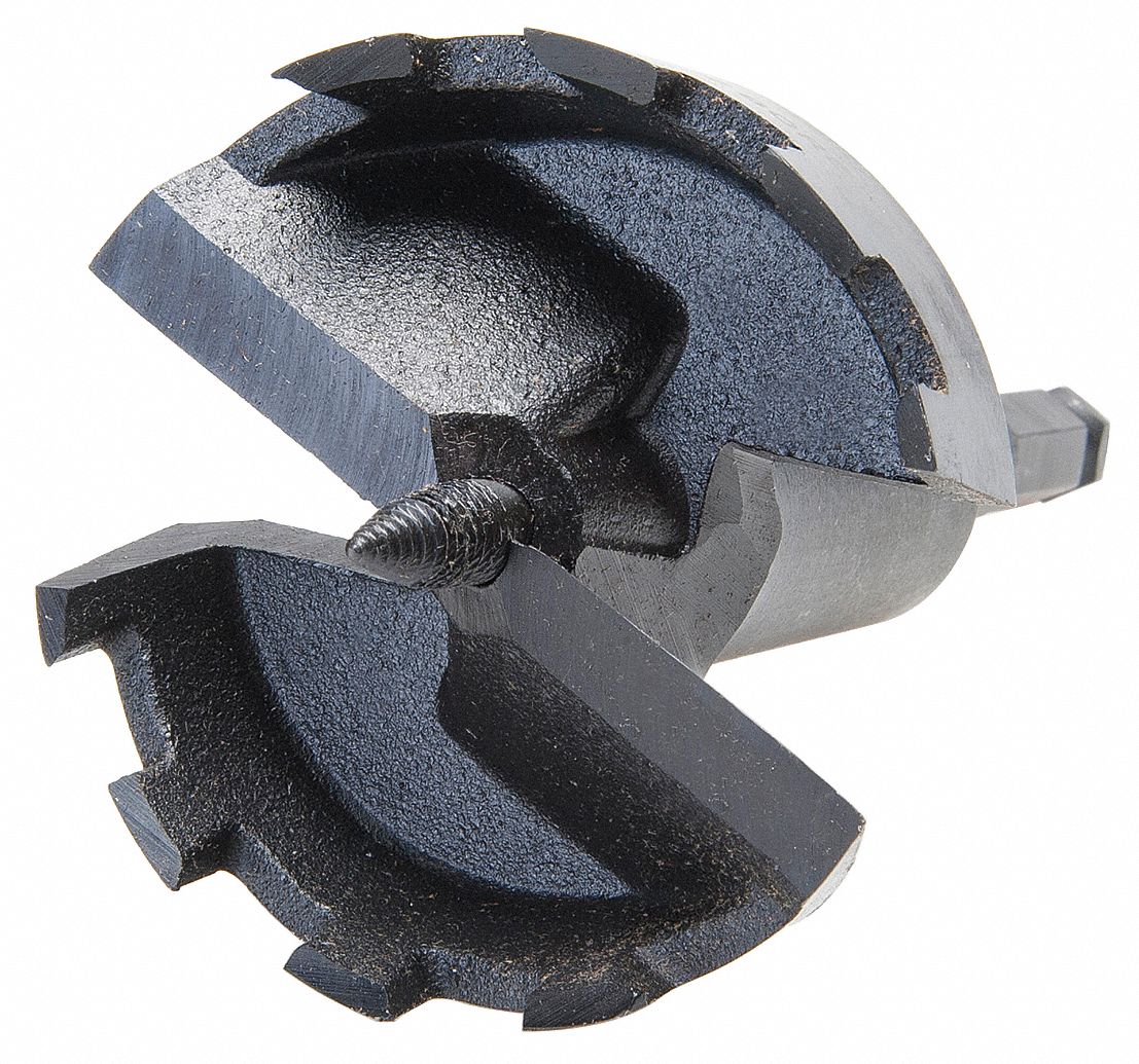 GREENLEE Wood Drilling Bit, Self-Feed Bit, 5 in Length, 7/16 in Shank ...