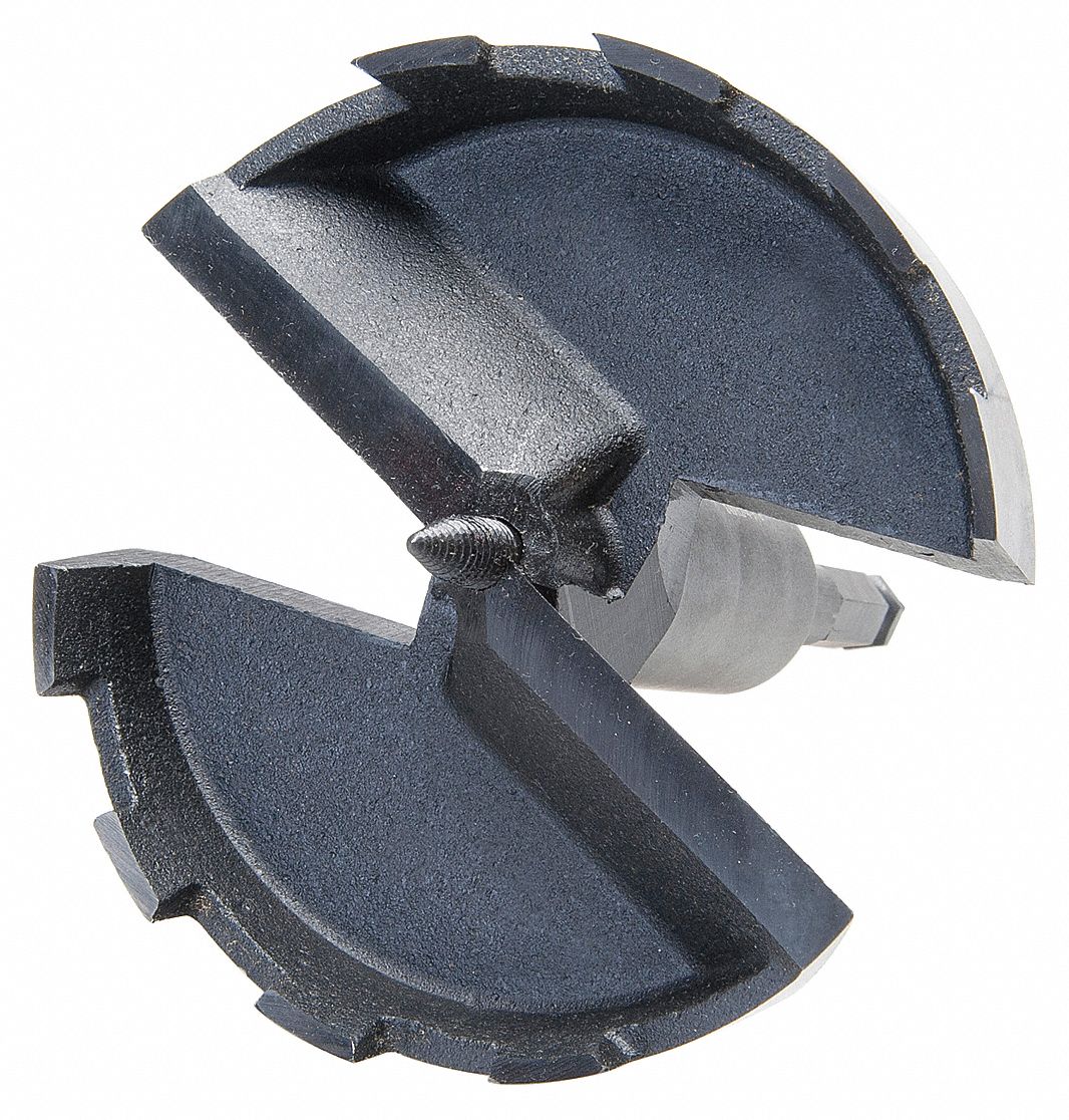 GREENLEE Wood Drilling Bit, Self-Feed Bit, 6 1/4 in Length, 7/16 in ...