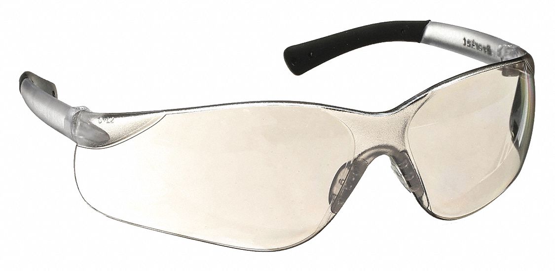 MCR SAFETY, Light Gray Lens, Frameless, Safety Glasses - 21U068|BK319 ...