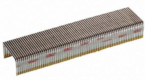 SENCO, Std Flat Staple, 1 in Crown Wd, Crown Staples,16 ga,1" W,PK10000 - 21U156|P10BAB - Grainger
