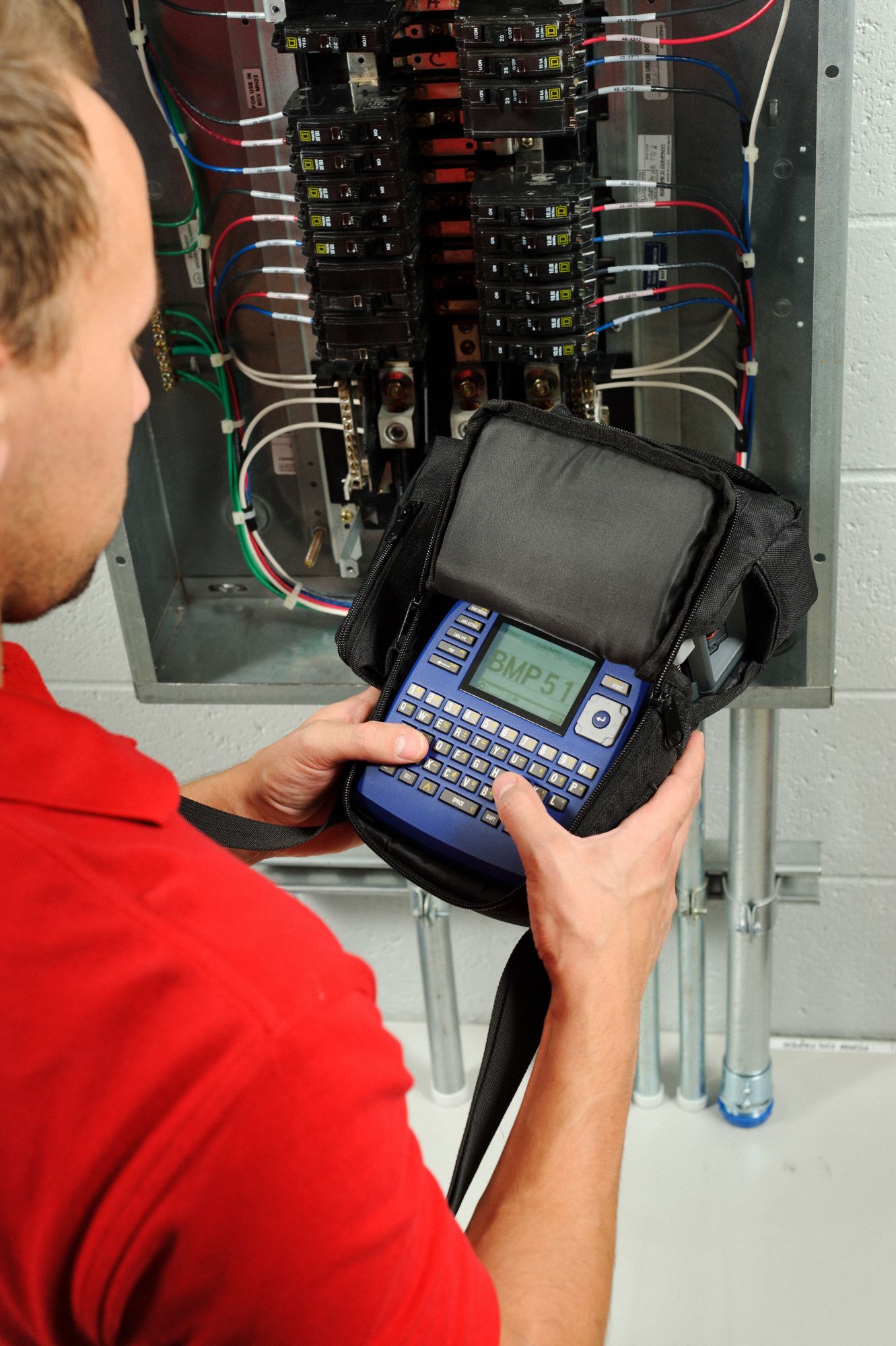 BRADY Handheld Label Printer: Wi-Fi Connected, 1-1/2", 300 dpi ...