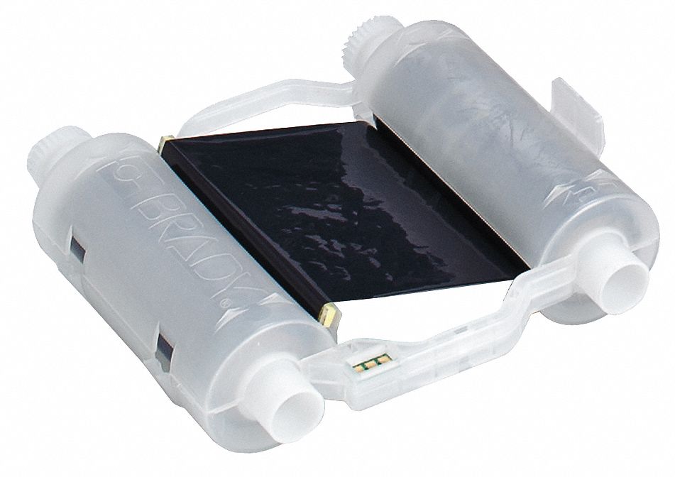 4 5/16 in x 200 ft, Black, Label Printer Ribbon Cartridge - 21U479|B30 ...