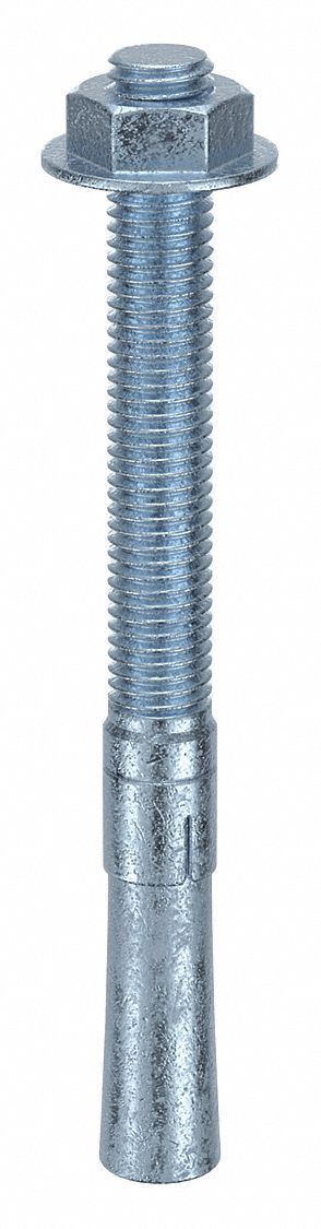 MKT FASTENING, 7 in Overall Lg, 5/8 in Dia, Wedge Anchor - 21U893 ...