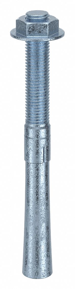 MKT FASTENING, 10 in Overall Lg, 7/8 in Dia, Wedge Anchor - 21U906 ...