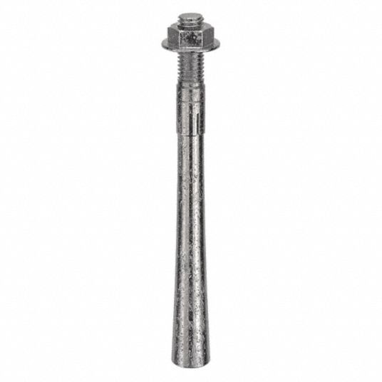 MKT FASTENING, 7 in Overall Lg, 1/2 in Dia, Wedge Anchor - 21U955 ...