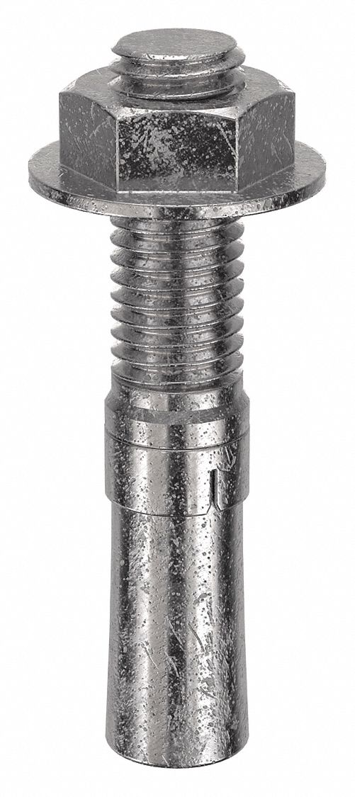 MKT FASTENING, 3 1/2 in Overall Lg, 5/8 in Dia, Wedge Anchor - 21U956 ...