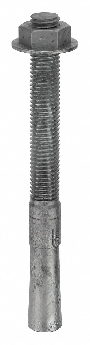 MKT FASTENING, 7 in Overall Lg, 5/8 in Dia, Wedge Anchor - 21U993 ...