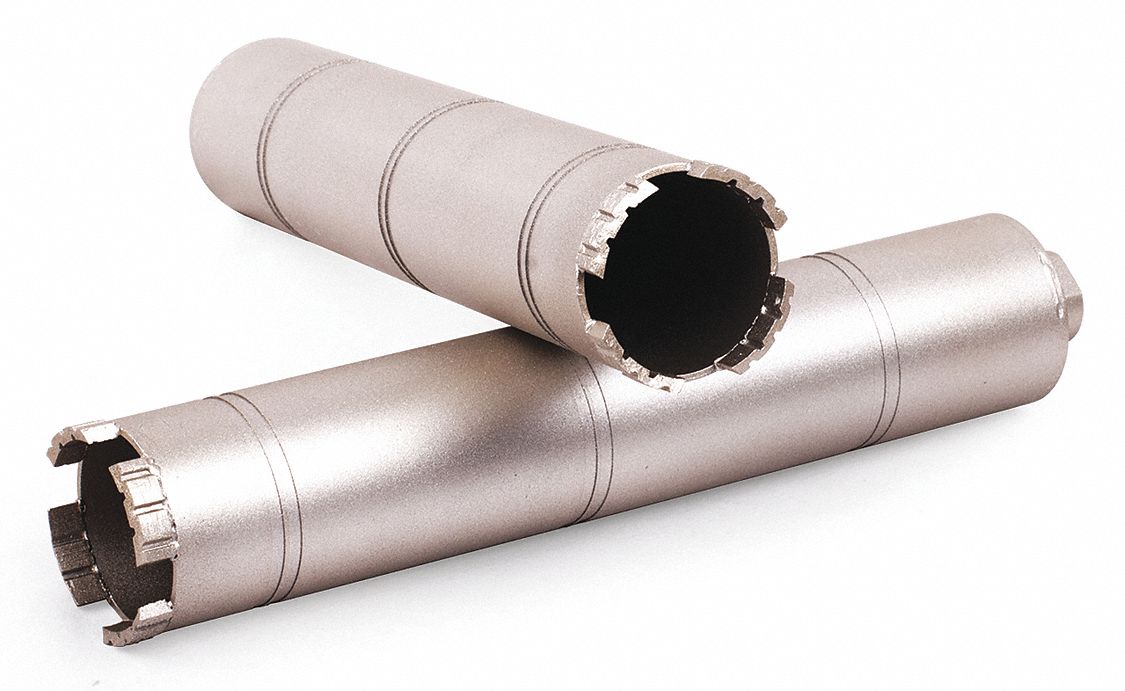 DIAMOND VANTAGE Coring Bit: 3 in Core Dia, 10 in Max Drilling Dp, 10 in ...