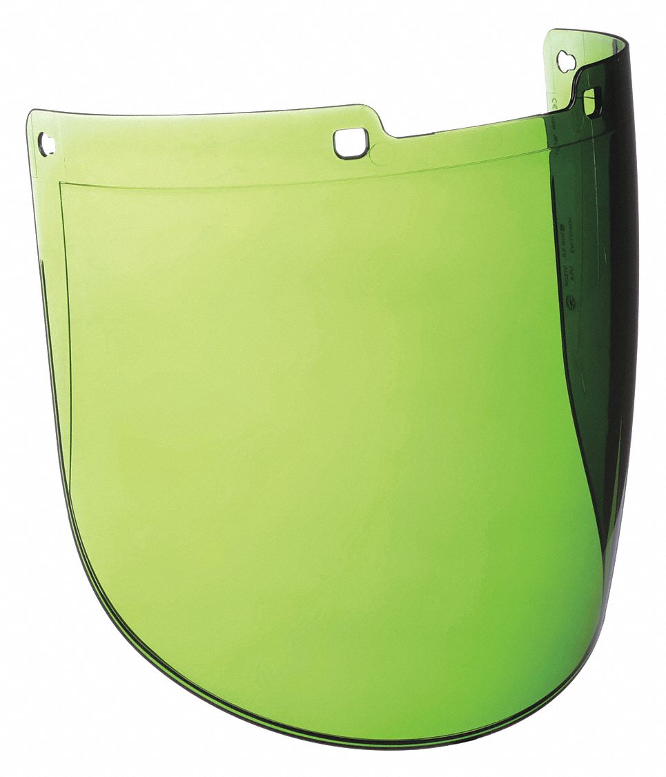 HONEYWELL UVEX, 15 7/8 in Overall Wd, 9 in Overall Ht, Face Shield ...