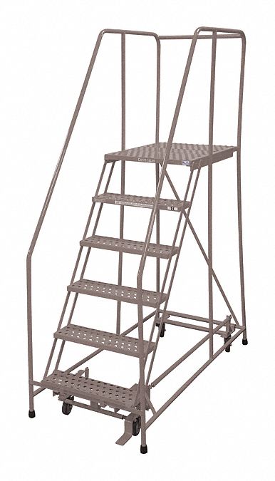 COTTERMAN, 5 ft Platform Ht, Partially Assembled, Rolling Ladder ... COTTERMAN, 5 ft Platform Ht, Partially Assembled, Rolling Ladder ...
