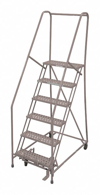 COTTERMAN, 5 ft Platform Ht, Partially Assembled, Rolling Ladder ... COTTERMAN, 5 ft Platform Ht, Partially Assembled, Rolling Ladder ...