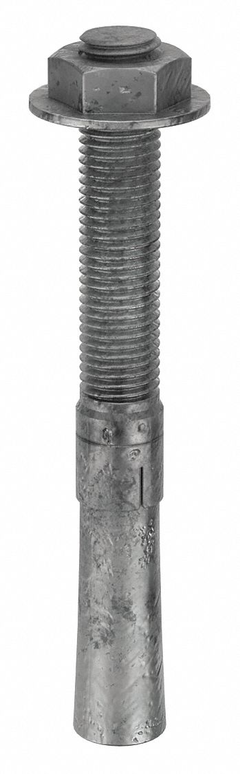 MKT FASTENING, 8 in Overall Lg, 7/8 in Dia, Wedge Anchor - 21V005 ...