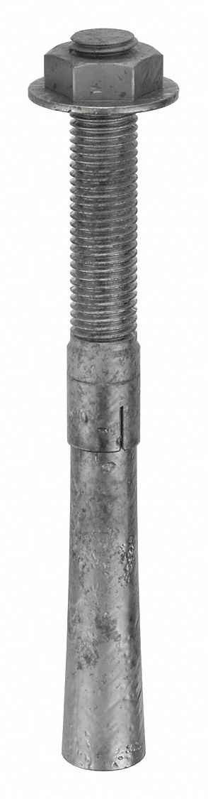 MKT FASTENING, 10 in Overall Lg, 7/8 in Dia, Wedge Anchor - 21V006 ...