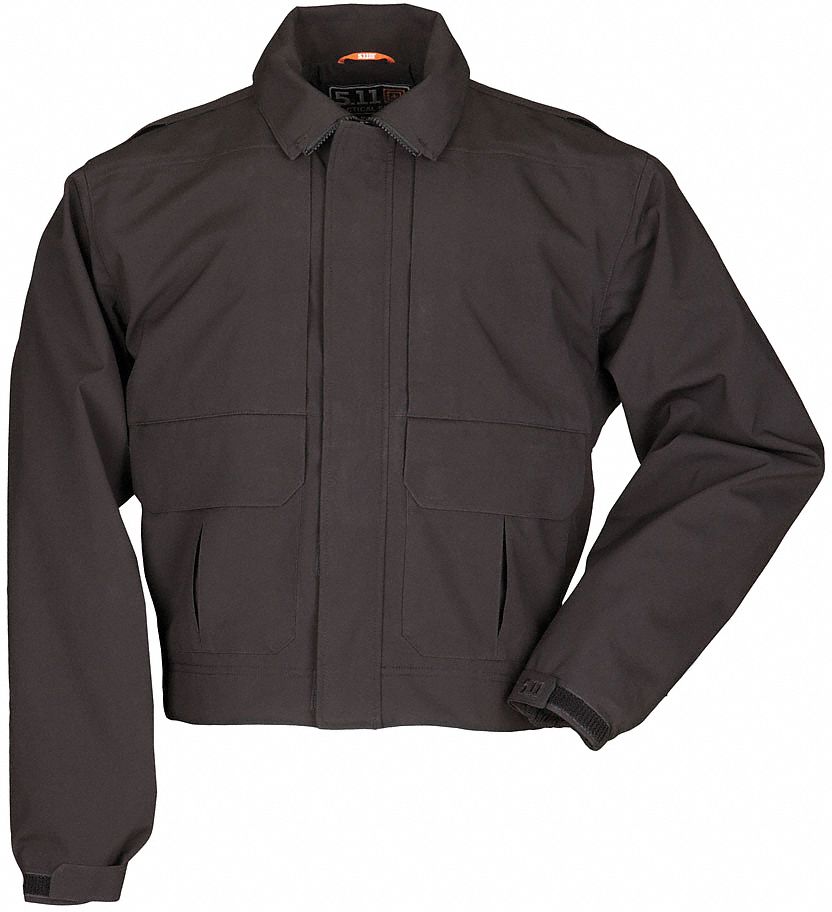 Duty Patrol Jacket, XS Fits Chest Size 30 in to 32 in, Black Color ...