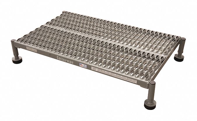 COTTERMAN, 6 in Platform Ht - Max, 36 in Platform Wd, Work Platform ...