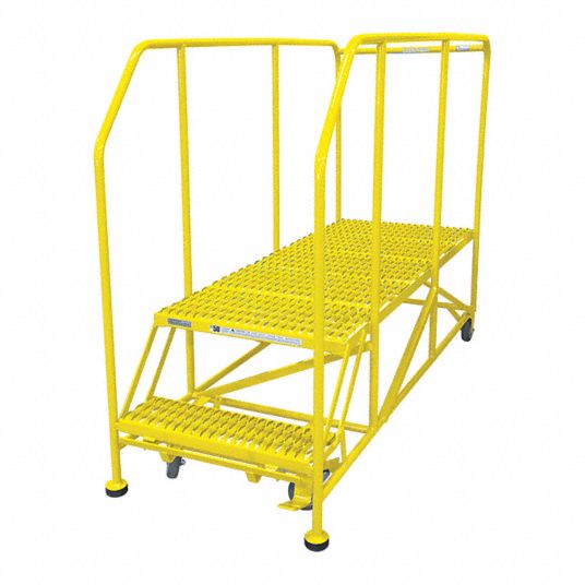 COTTERMAN, 1.7 ft Platform Ht - Max, 24 in x 60 in, Work Platform ...