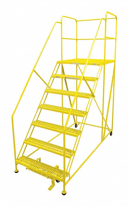 COTTERMAN, 5.8 ft Platform Ht - Max, 36 in x 48 in, Work Platform ...