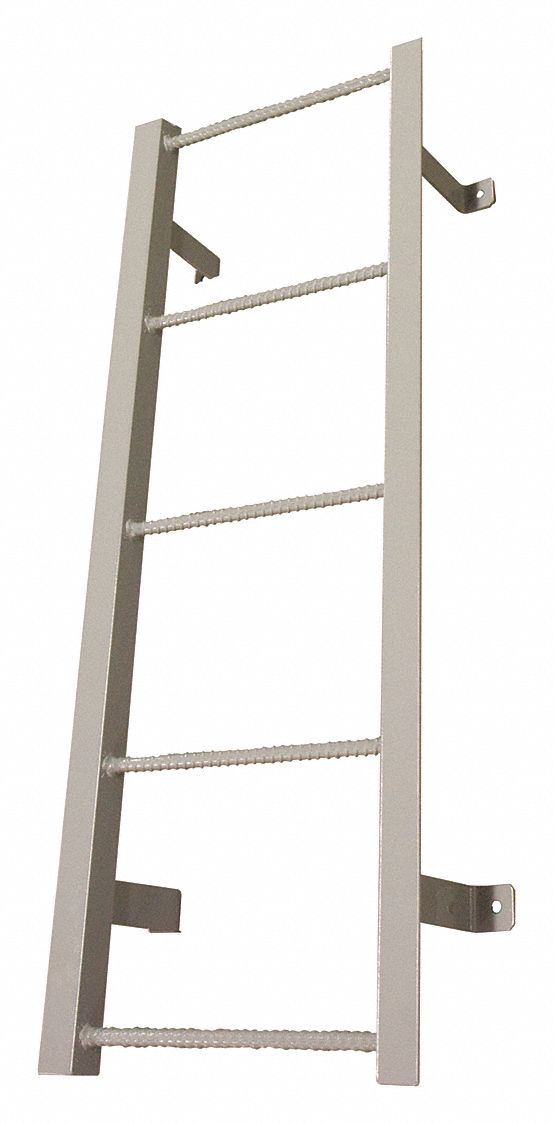COTTERMAN, 4 ft Overall Ht, 21 in Overall Wd, Fixed Ladder - 21VF24|F5S ...