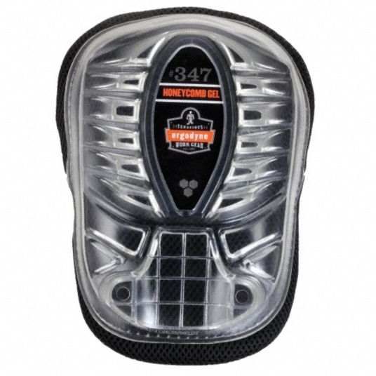 Soft 2-Strap Knee Pads, Black, Universal - Grainger